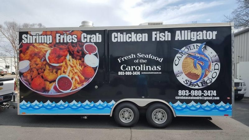 Carolina Seafood Mobile - Everything (fried Alligator, chicken,fish ...